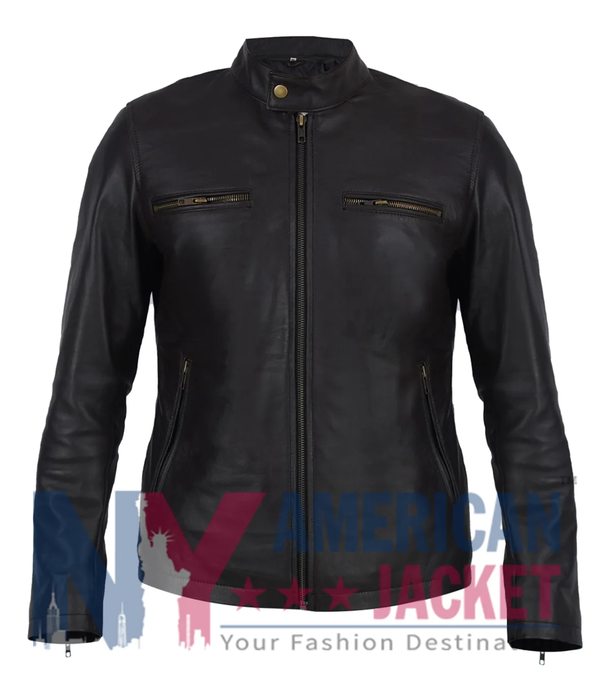 Johnny Depp Distressed Leather Jacket | Johnny Depp Jacket